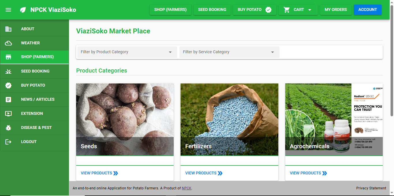 VIAZI SOKO: REVOLUTIONIZING POTATO FARMING WITH EASY ACCESS TO SEEDS ...
